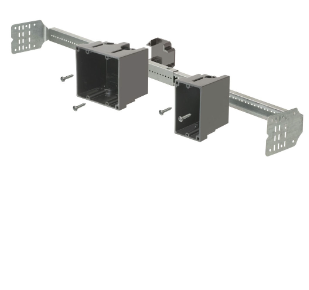 Arlington SL2B24 2-Gang Slider Box Adjustable Hanger | BuyRite Electric