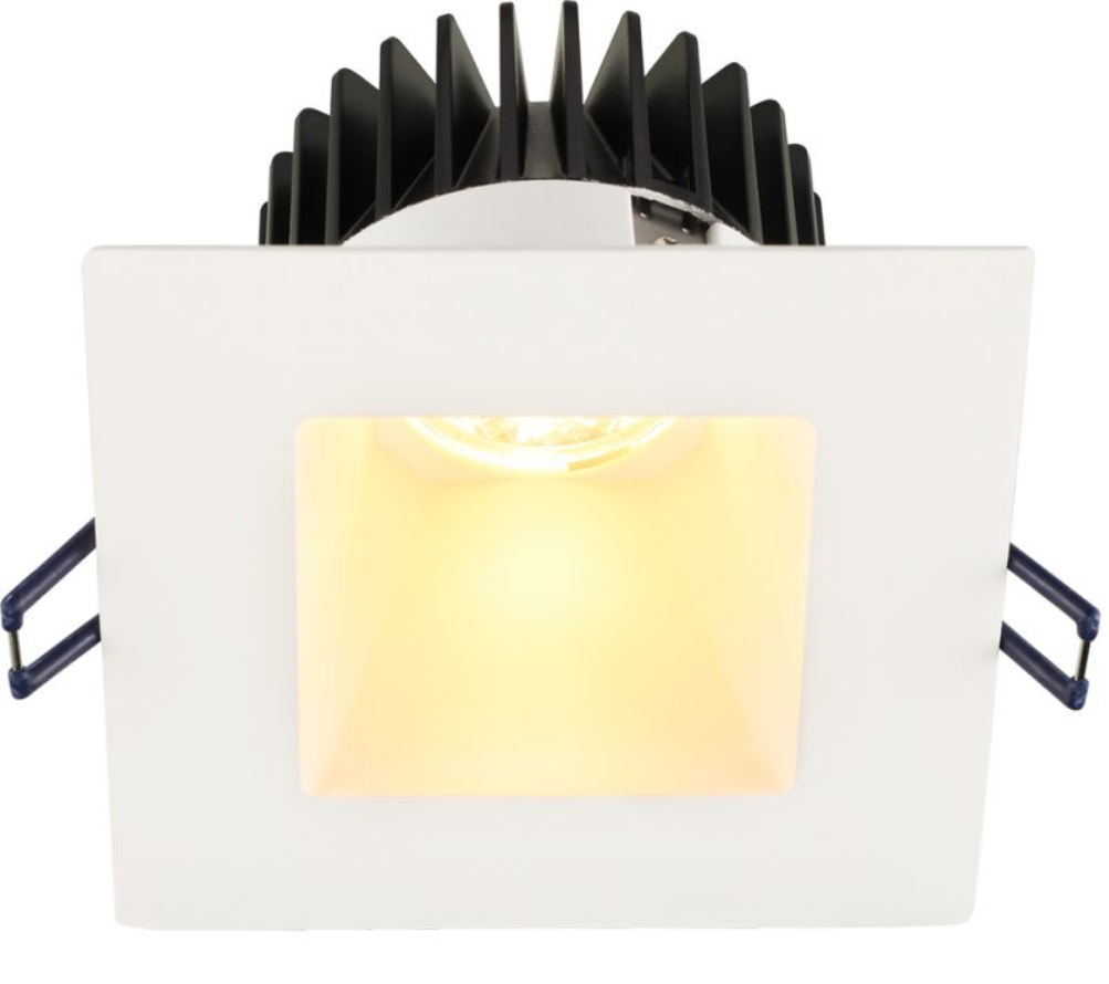 Lotus LED LD4S-30K-4S-WR-WT-15D 4" 15W 1200LM Square LED Downlight with ...