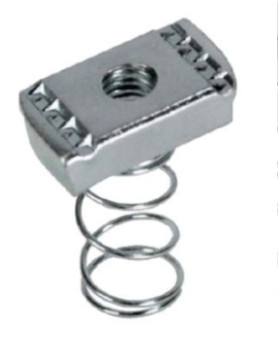 Orbit SNR-3816 Steel Regular Spring Nut, 3/8"-16 Threaded Rod | BuyRite ...