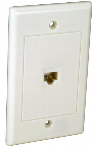 Orbit WJ-88-W Data Wall Jack 1-8P8C White | BuyRite Electric