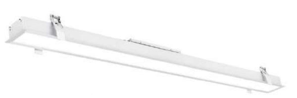 Westgate SRL6-4FT-DWK 4 Foot 6 Inch Slot Recessed Linear Light Drywall ...
