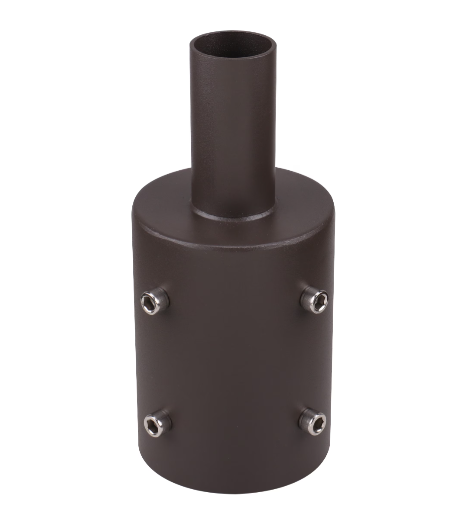 Eiko PA1-5RT-BZ 2-3/8" Tenon Adapter for 5" Round Poles (Bronze) | BuyRite Electric