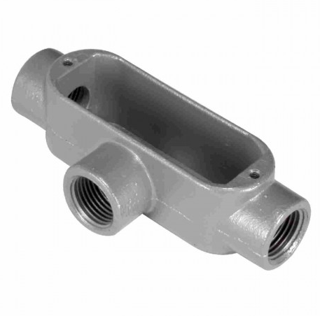 Orbit T-250 2-1/2 Inch Threaded Conduit Bodies "T" Series Without ...