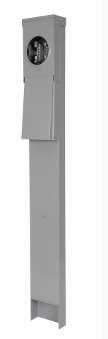 Siemens TL137NP 20/30/50-Amp Temporary Power Outlet Panel Pedesta ...