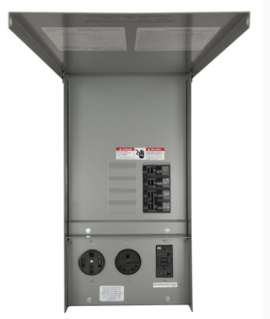 Siemens TL137RT 20/30/50-Amp Temporary Power Outlet Panel | BuyRite ...