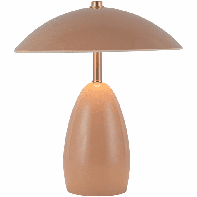 Alora Mood TL437409PEC Poppy 10.63 inch 3.00 watt Peach Table Lamp ...
