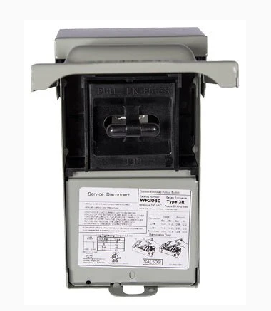 Siemens WFC2060 60-Amp Fused Pull Out AC Disconnect | BuyRite Electric