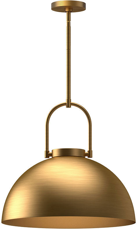 Alora Mood PD504016AG Harper Modern Aged Gold Ceiling Pendant Light ...