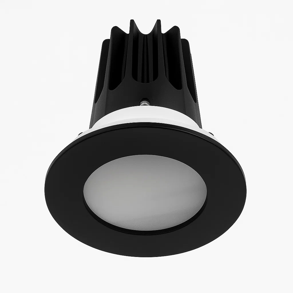 Lotus LED Lights LED-2-S8W2-30K-2RRWH-2RST-BK 8W 600LM Recessed LED ...