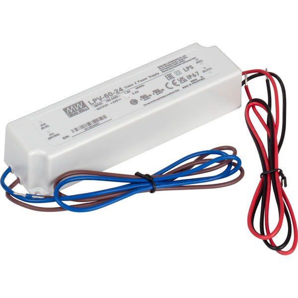 Task Lighting T-24-60W-WP-HW 60 Watt 24V 2.5A Hardwired IP67 Waterproof ...