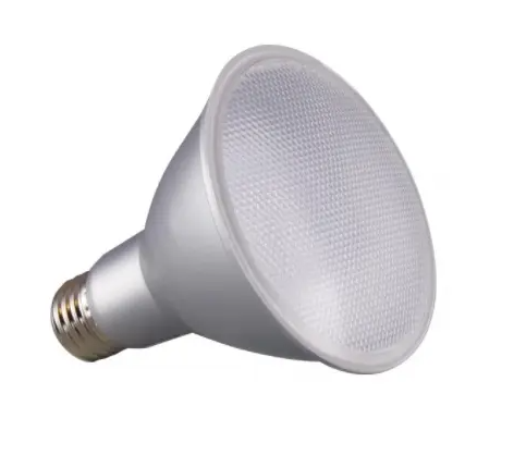 Satco S29438 LED PAR30 Bulb, Long Neck, Dimmable, 60 Degree Beam, E26 ...