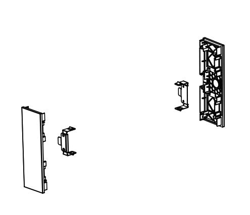 Core Lighting ALP700-EC Wall Mount LED Profile End Caps | BuyRite Electric
