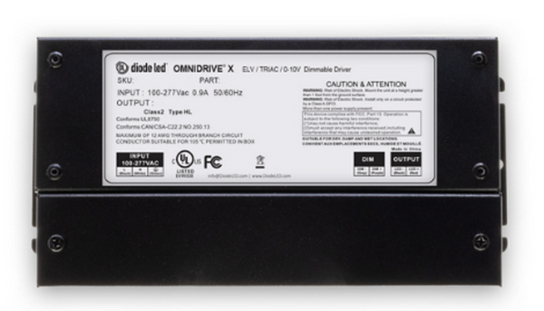Diode LED DI-ODX-12V120W-J 120 Watt Omnidrive X Dimmable LED Driver 12V ...