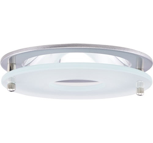 ELCO 4" Chrome Reflector with Suspended Frosted Glass Trim EL1426N ...