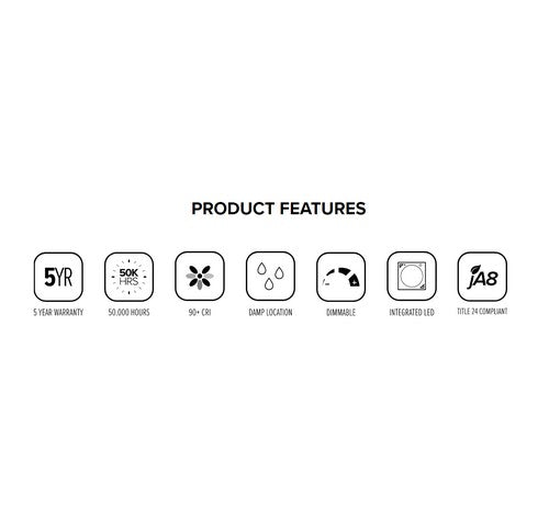 ELCO EL425CT5W 4" Sloped Ceiling LED Reflector Insert | BuyRite Electric