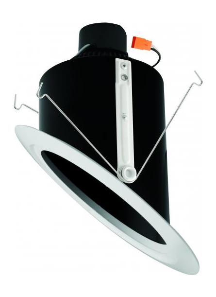 Elco Lighting EL761CT5B 6" Super Sloped Ceiling LED Reflector Inserts ...