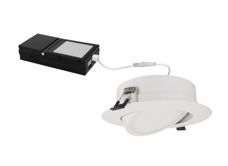 Elco Lighting ERT613CT5DXW 6" 120/277/347V LED Recessed Gimbal ...