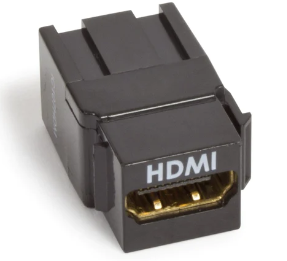 Lew Electric L310-HDMI-BK HDMI Keystone Jack, Black Finish | BuyRite ...