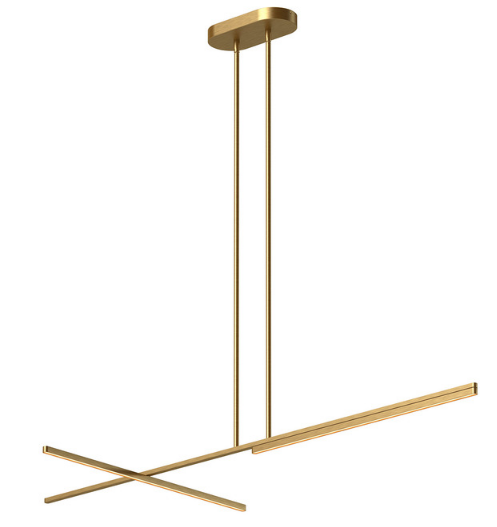 Kuzco Lighting LP28760-BG 60" Shift Contemporary LED Island Light ...