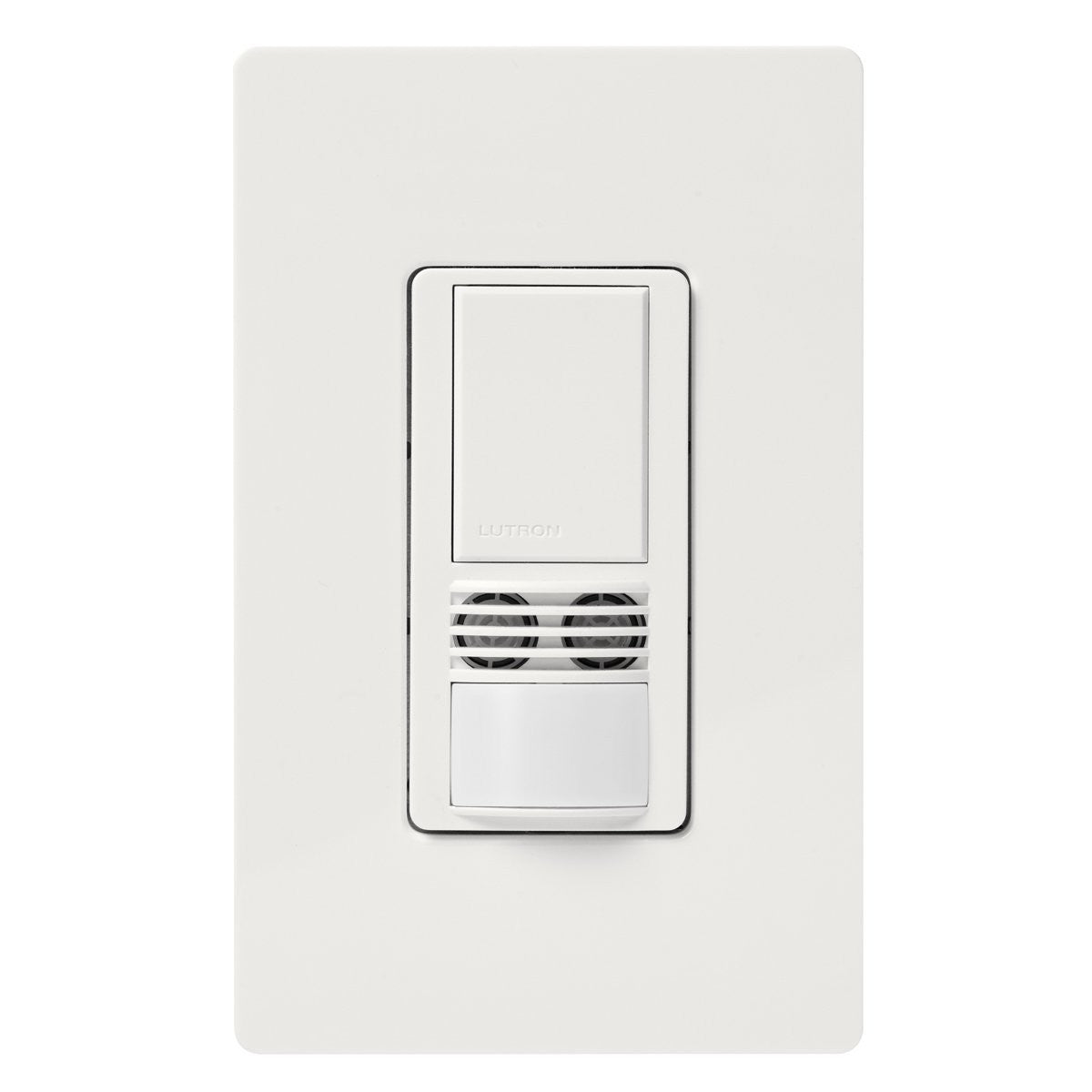Lutron MS-B102-WH Maestro Dual Technology Occupancy Sensor Switch ...