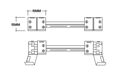 Core Lighting LSM-EX8-S10 Extension Coupling Connector 8 Inches ...