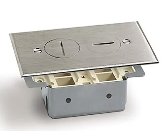 Lew Electric RRP-2-NS-T Quick Install Floor Plate, No Box W/ 4 Keystone ...