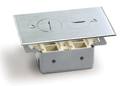 Lew Electric RRP-2-T-A Quick Install Floor Plate Without Box W/ 4 ...